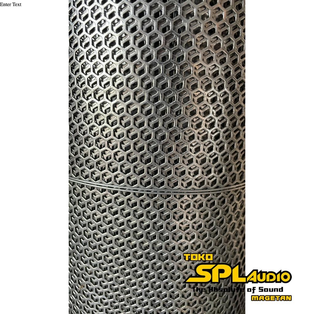 Jual Plat 60x120 - Hexagonal Lubang 6 mm - Plat Besi Ram Speaker - Ram ...
