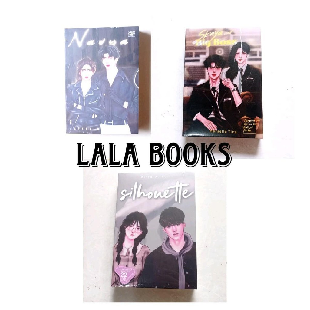 Jual PAKET NOVEL 3 BUKU ( NAVYA + SKAYA AND THE BIG BOSS + SILHOUETTE ) Habits Resep Psychology ...