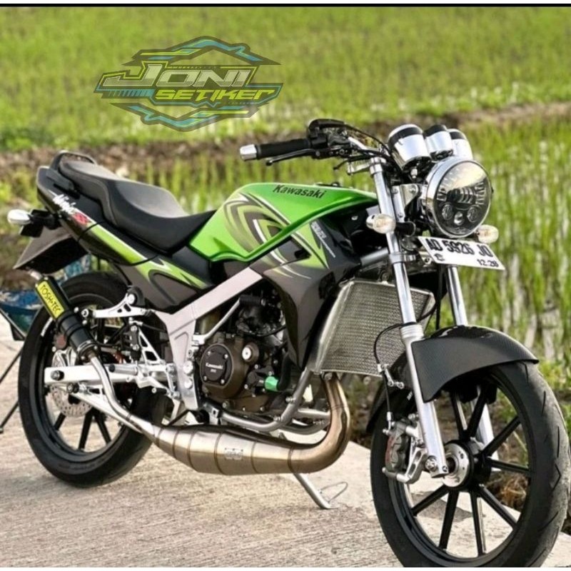 Jual STRIPING STANDAR ORI LIST STIKER NINJA SS TAHUN 2011 HIJAU,MERAH ...