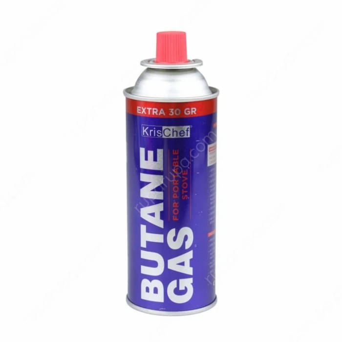 Jual gas buttane gas burner gas kompor portable KRISCHEFT EXTRA ISI ...