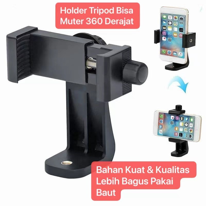 Jual HRT-011 Holder Model Baut Bisa 360 Rotation Vertikal Horisontal ...