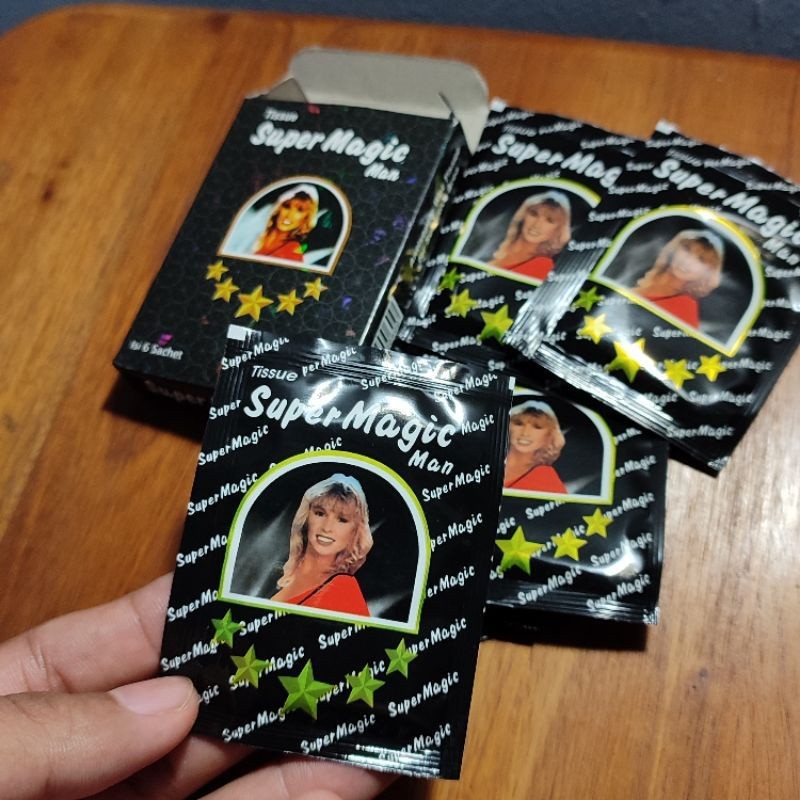 Jual Tissue Magic Man/Tisu Super Magic isi 6pcs | Shopee Indonesia