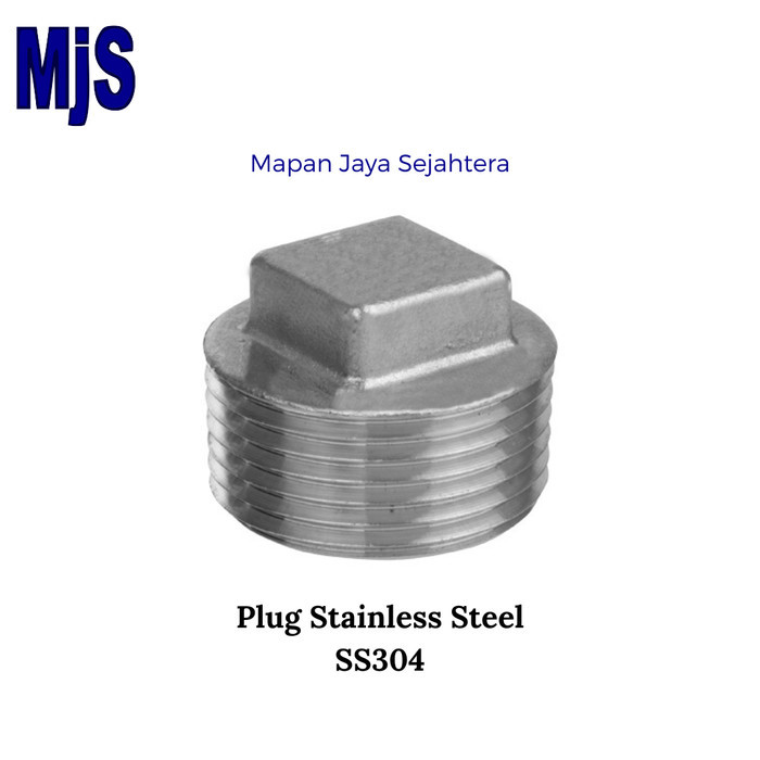 Jual Plug Drat SS304 Dia. 3" Stainless Steel | Shopee Indonesia