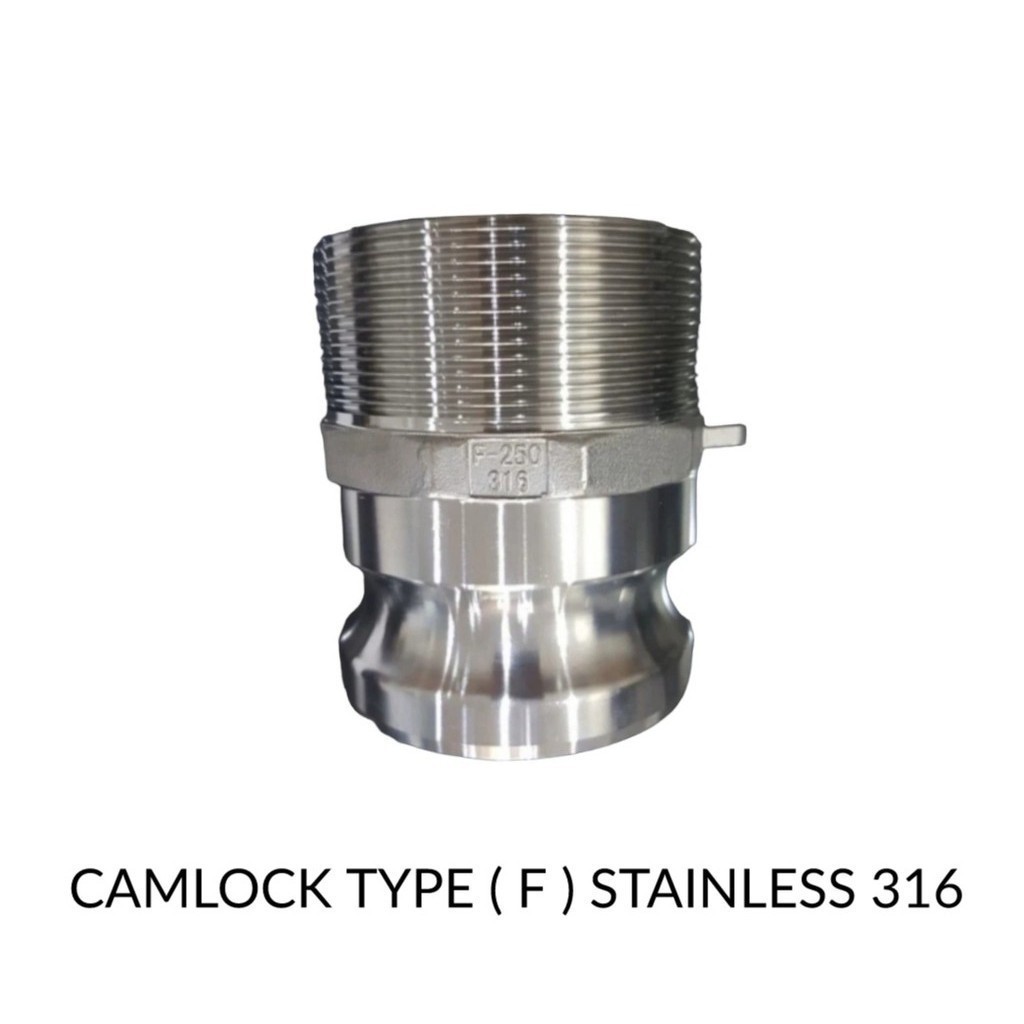 Jual CAMLOCK 2 INCH TYPE F200 STAINLESS | Shopee Indonesia