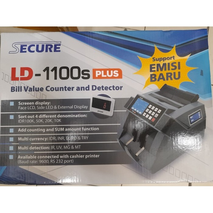 Jual Mesin Hitung Uang Secure LD 1100S | Shopee Indonesia