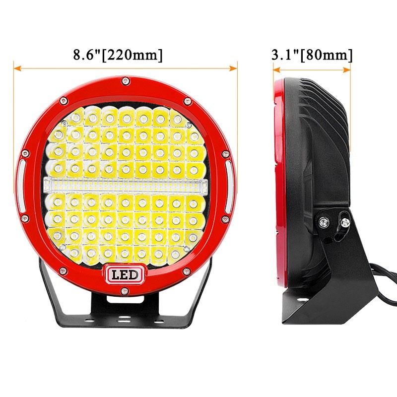 Jual 12 Volt 24V Off Road Car Extra Light 9 Inch Spot Flood 4x4 Round ...