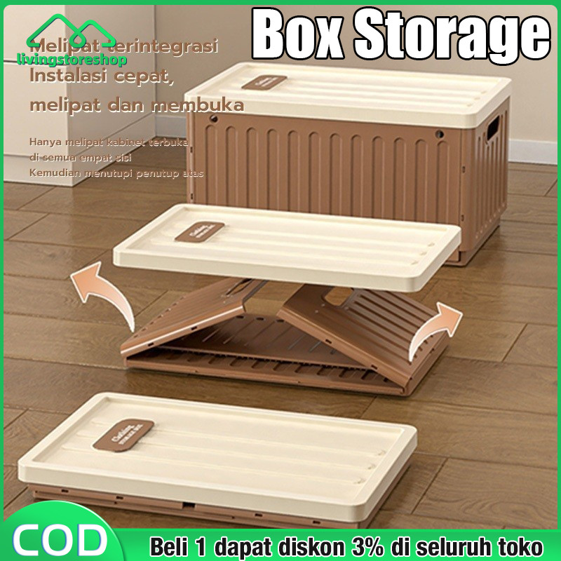 Jual Container Box Storage Organizer Box Tempat Penyimpanan Besar Jumbo ...