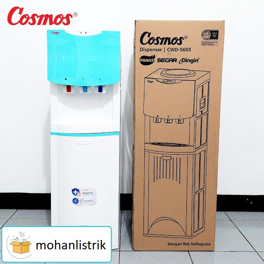 Jual Dispenser Cosmos CWD-5603 CWD 5603 Hot & Cold Panas Normal Dingin ...