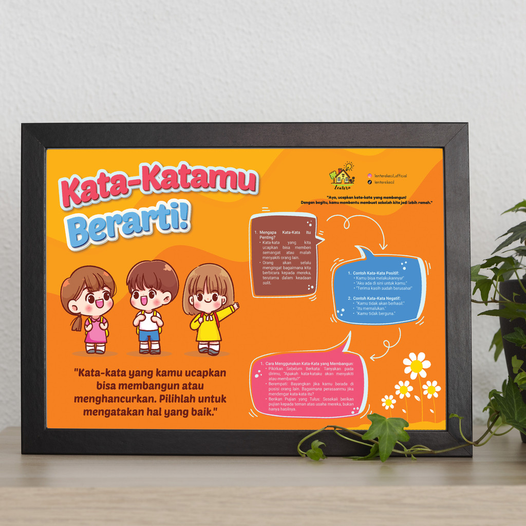Jual Poster ANTI STOP BULLYING BULI PERUNDUNGAN - KATA-KATAMU BERARTI ...