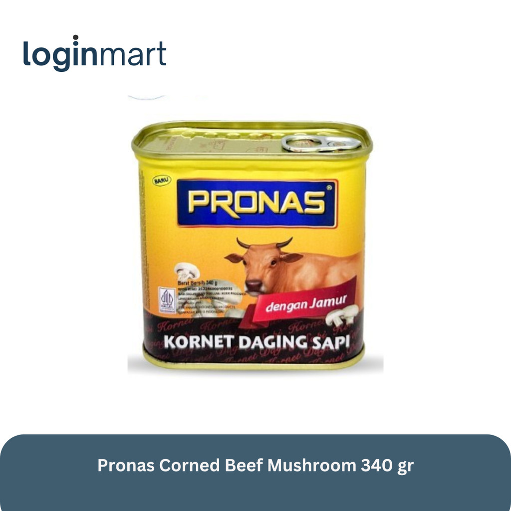 Jual Pronas Corned Beef Mushroom 340 gr | Shopee Indonesia