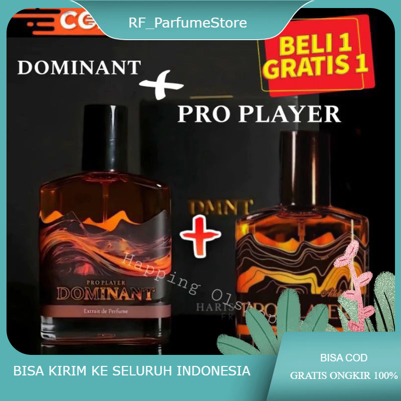 Jual BELI 1 GRATIS 1 - PARFUM PRIA TERLARIS PRO PLAYER NEW DOMINANT ...