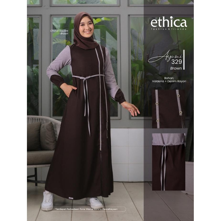 Jual ETHICA GAMIS DEWASA AYUMI 329 BROWN GAMIS ETHICA FASHION TERBARU ...