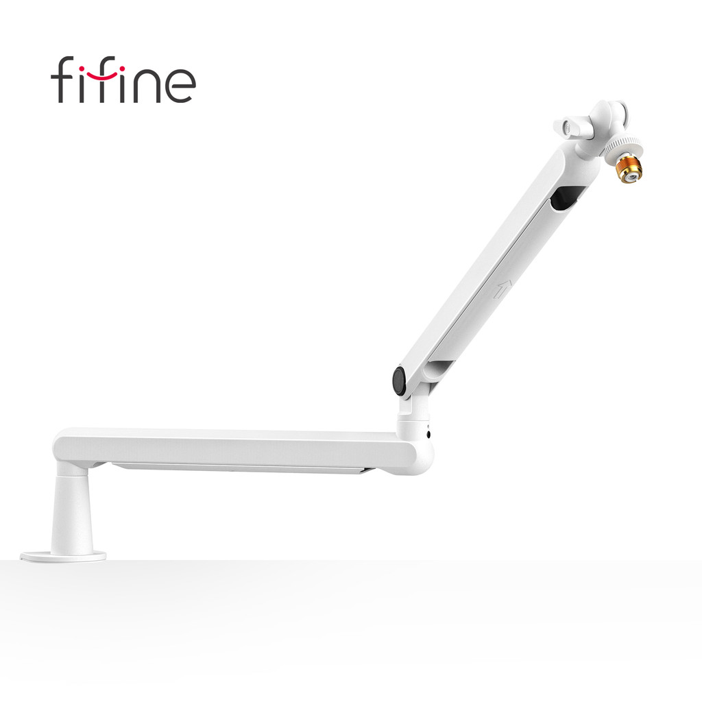 Jual FIFINE Microphone Boom Arm, Adjustable Low Profile Mic Arm with ...