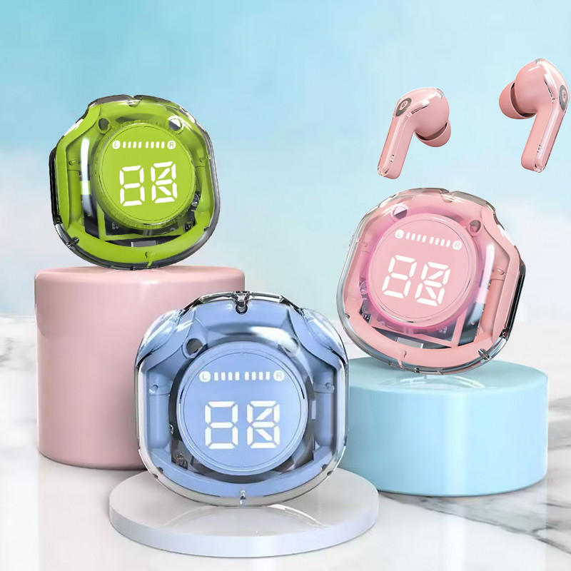 Jual Wireless Bluetooth headset, touch screen control, support LED ...