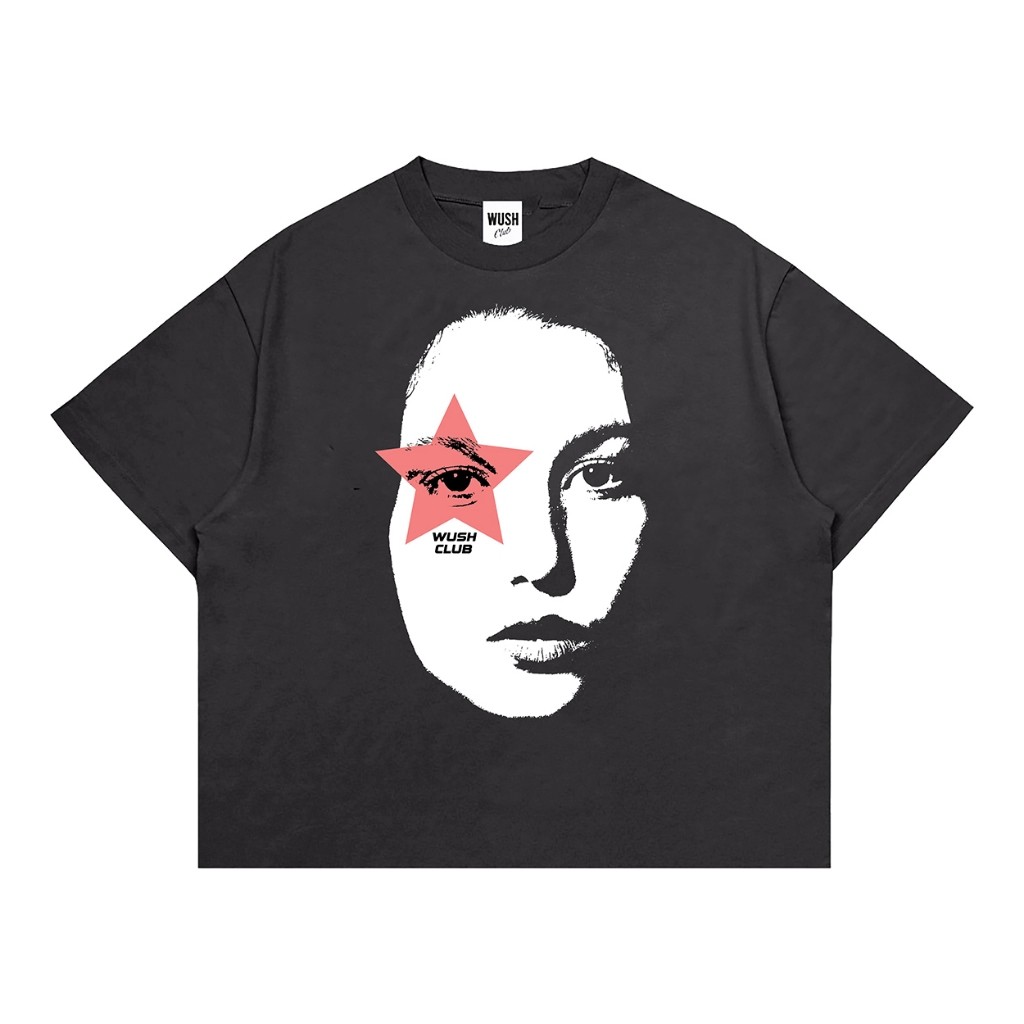 Jual Wush Club Boxy Fit Tee Baju Kaos Distro Pria Wanita Oversize ...