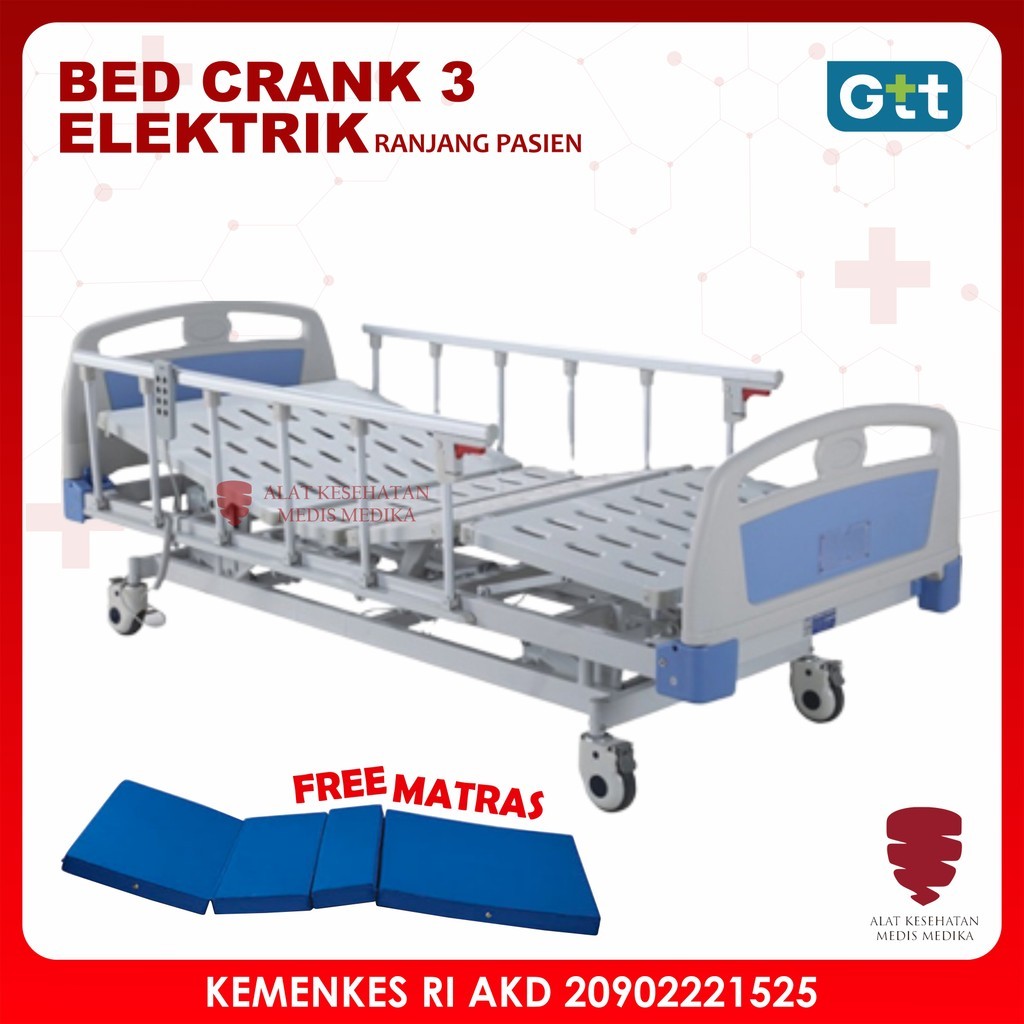 Jual Bed Electric G050TO GTT Hospital Tempat Tidur Ranjang Pasien Rumah ...