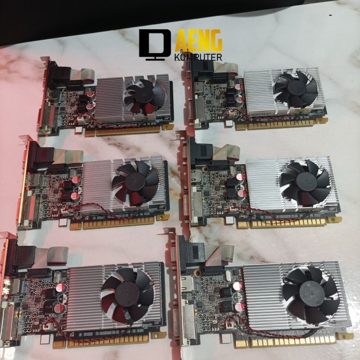 Jual VGA Nvidia GeForce 605 1GB 64Bit DDR3 HDMI + VGA Low Profile ...