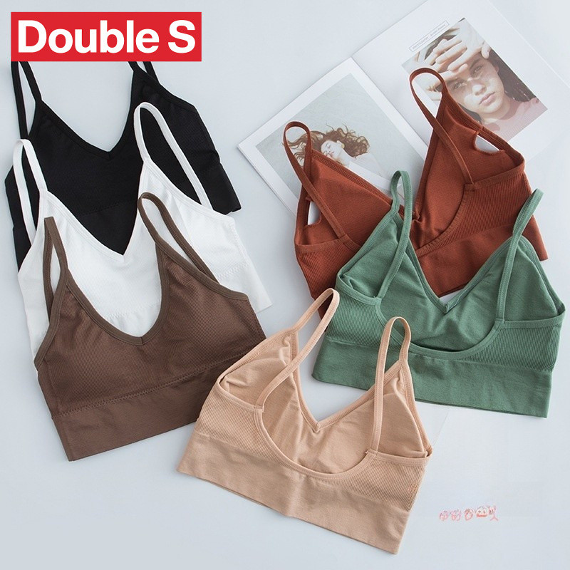 Jual SS - Bra Brallete Wanita Tanpa Kawat Bahan Halus Pakaian Dalam ...