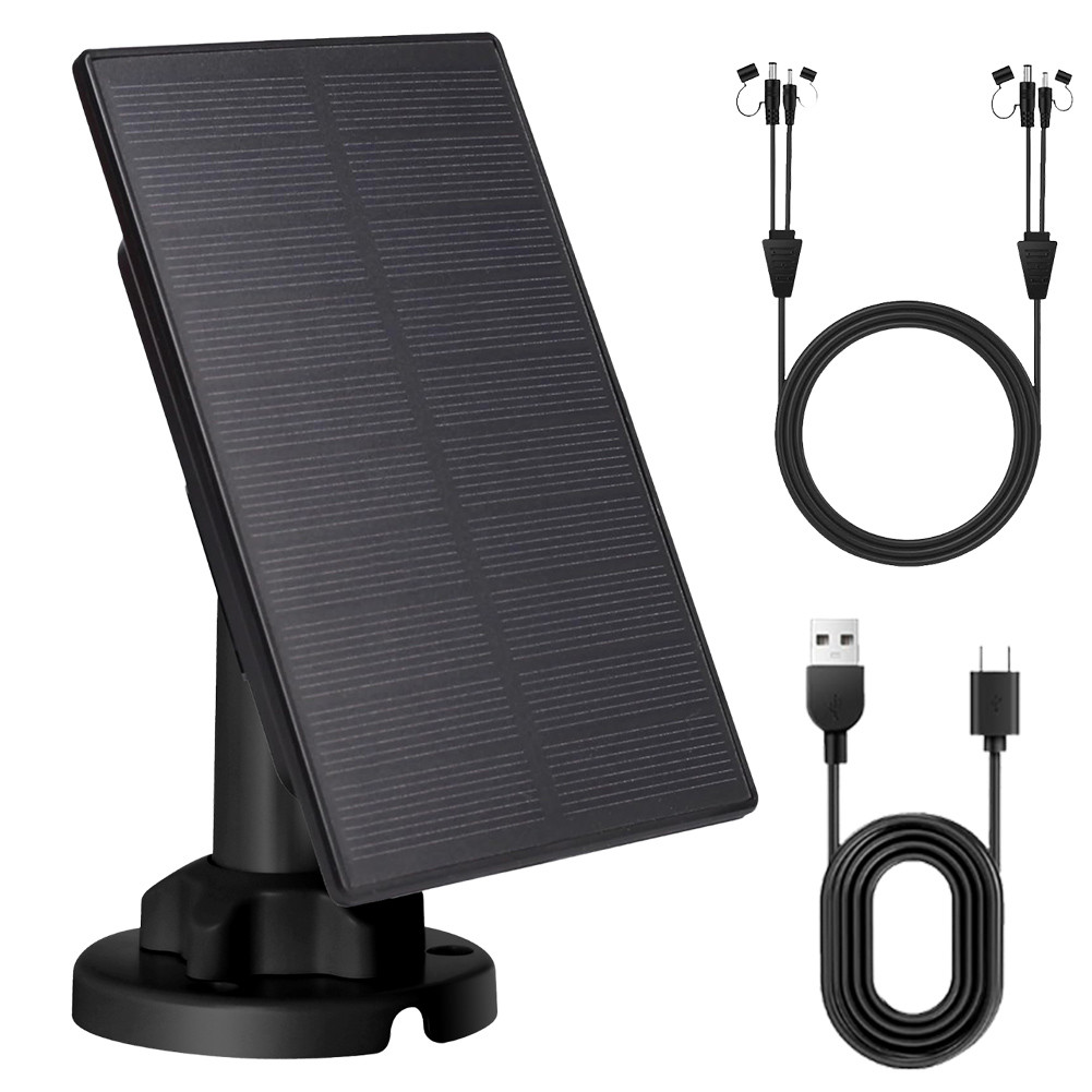 Jual 3W 12V/6V Solar Panel Charger IP66 Waterproof Build-in 5000mAH ...