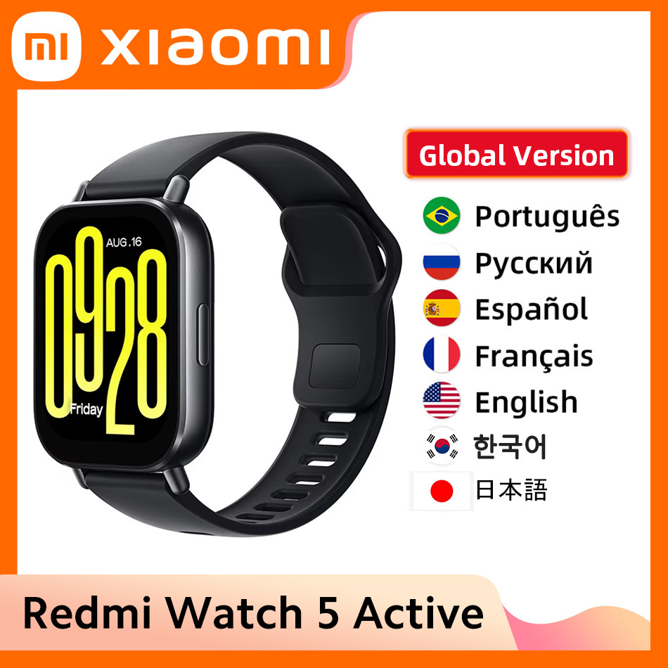 Jual Global Version Xiaomi Redmi Watch 5 Active 2" LCD Display 18-day ...