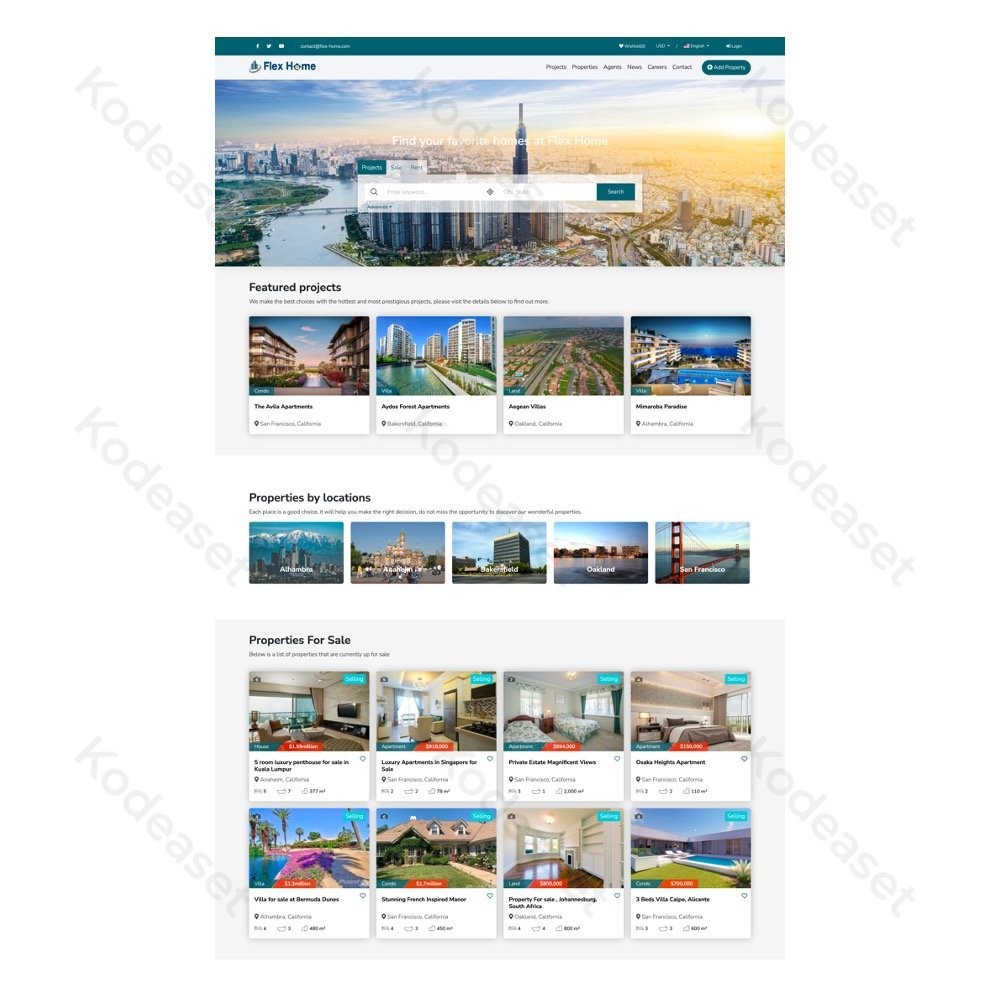 Jual SOURCE CODE WEBSITE PENJUALAN RUMAH PROPERTI PERUMAHAN LENGKAP LARAVEL BY KODEASET | Shopee ...