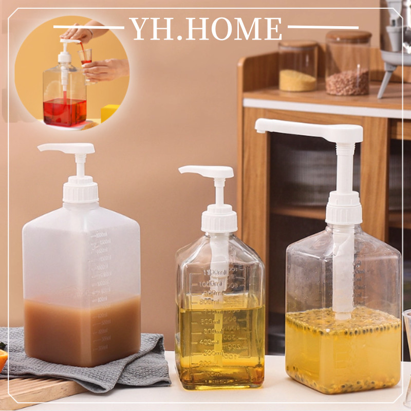 Jual Paket Botol Sirup Plastik Pompa Sirup Tempat Sirup Sugar Botol ...