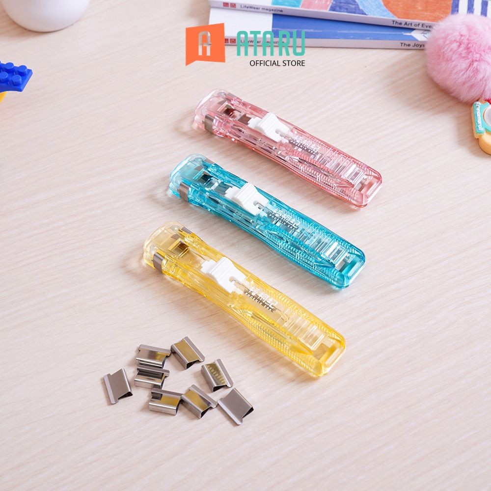 Jual Ataru Paper Clip Dengan Push Box Random Klip Kertas Paper Clip ...
