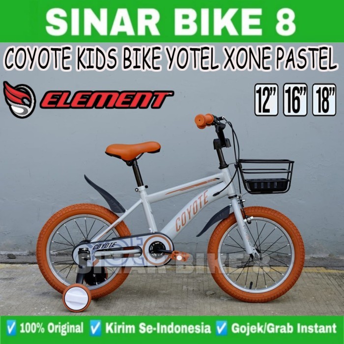 Jual Sepeda Anak Laki & Perempuan Ukuran 12 16 18 Inch ELEMENT COYOTE ...