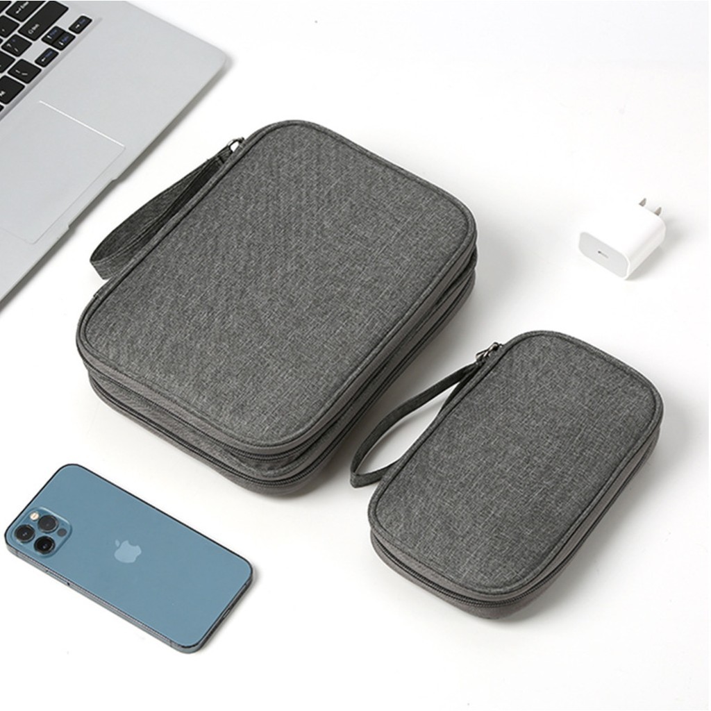 Jual WRF108 Tas Gadget Digital Simple USB CableTravel Bag Organizer ...