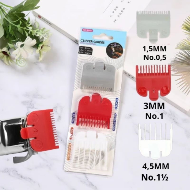 Jual Sepatu Clipper Limit Comb Guide Universal Ukuran 0,5 , 1 dan 1,5 ...