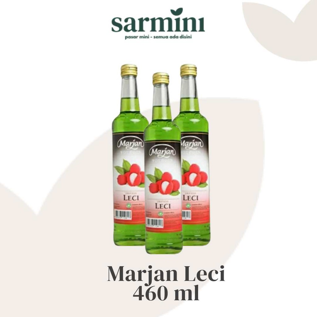 Jual Sirup Marjan Rasa Lychee 460 ml | Shopee Indonesia