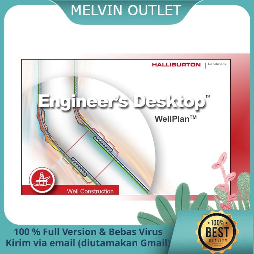 Jual [Full Version] Halliburton Landmark Engineer’s Desktop (EDT) Pro ...