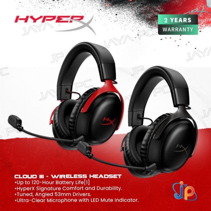 Jual HyperX Cloud III - Wireless Headset Gaming | Shopee Indonesia