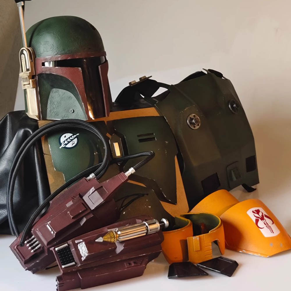 Jual New Movie Fett Boba Suit Cosplay Costume Uniform Halloween ...