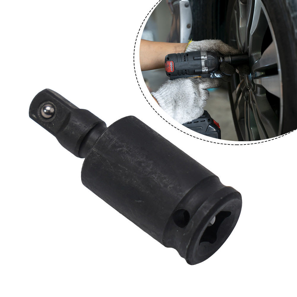 Jual 1/4" Pneumatic Swivel Joint Drive Socket Adapter Converter Reducer ...