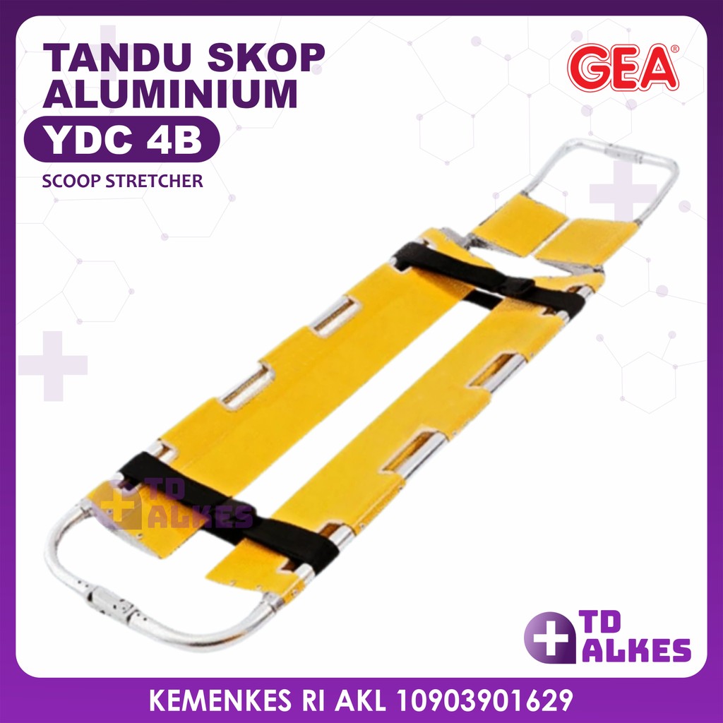 Jual Tandu Scoop YDC 4B Gea Darurat Ambulan Alumunium Stretcher ...