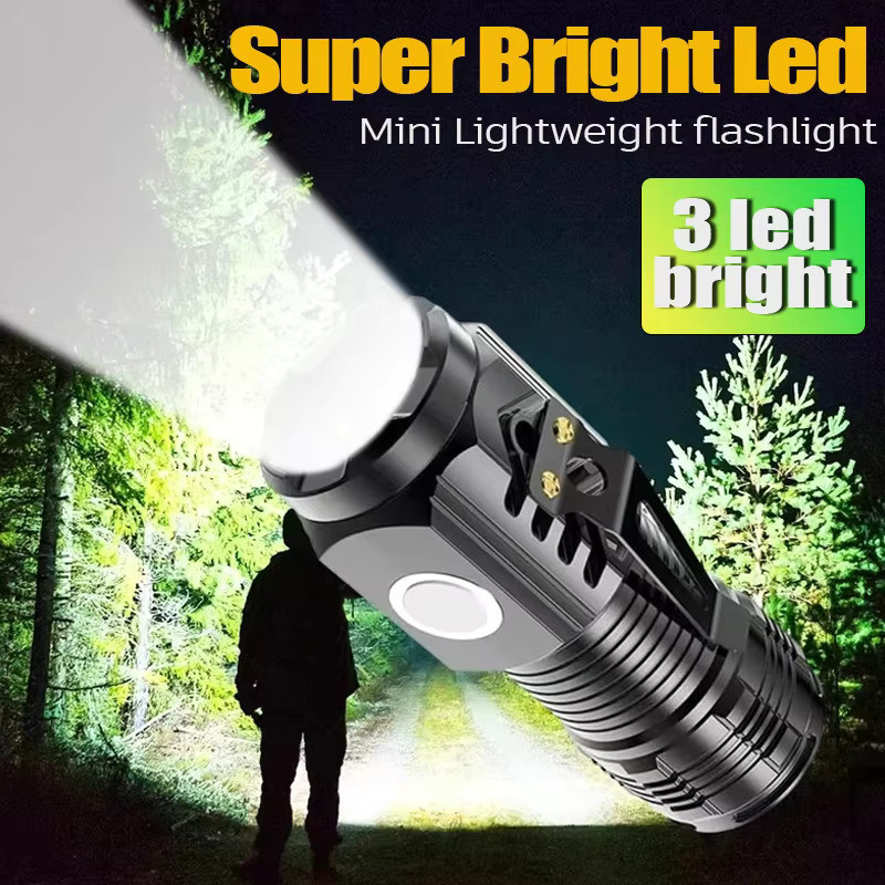 Jual SJT Senter Mini Senter LED Senter Super Terang Jarak Jauh | Shopee Indonesia