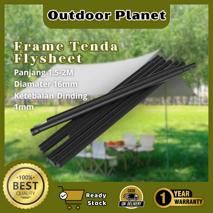 Jual OUTDOOR Planet (GARANSI 1 TAHUN)Tiang Tenda Frame Rangka Batang ...
