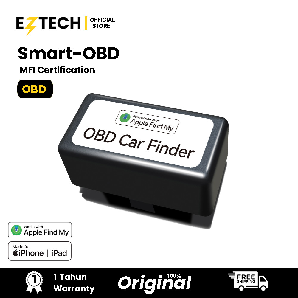 Jual [ KHUSUS APPLE IOS ] EZTECH Airtag-OBD - Smart Car Tracker, Find My Integration, OBD Hidden ...