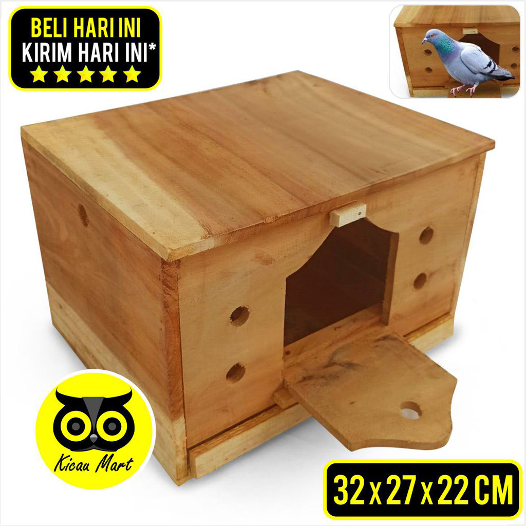 Jual KICAU MART Gupon Merpati Model Slorok Pegupon Kayu Premium Kandang ...