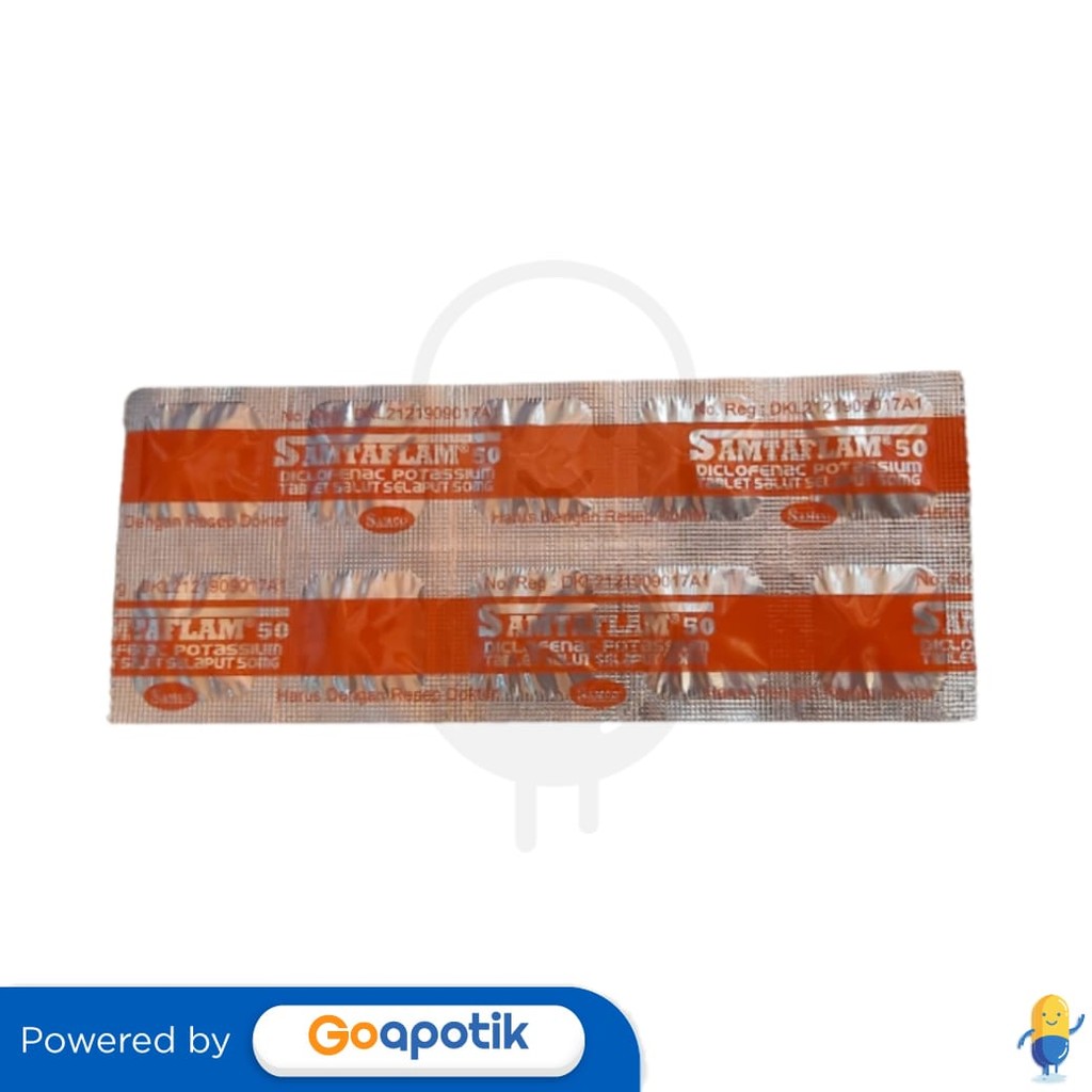 Jual Samtaflam 50 Mg Strip 10 Tablet | Shopee Indonesia