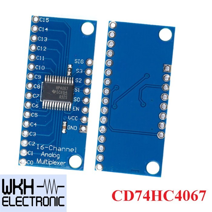 Jual (BACA DESKRIPSI!!) CD74HC4067 74HC4067 4067 16-Channel Analog Digital Multiplexer Module ...