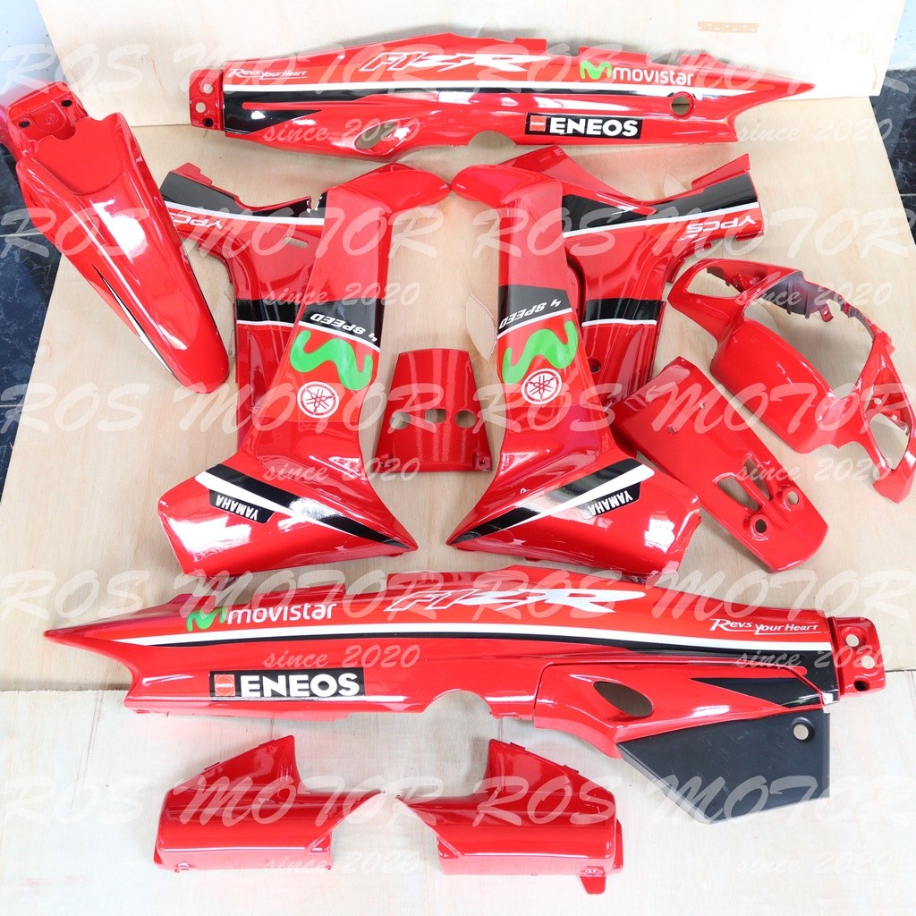 Jual Cover Body Fizr F1zr Movistar Merah Full Set Halus Cover Bodi ...