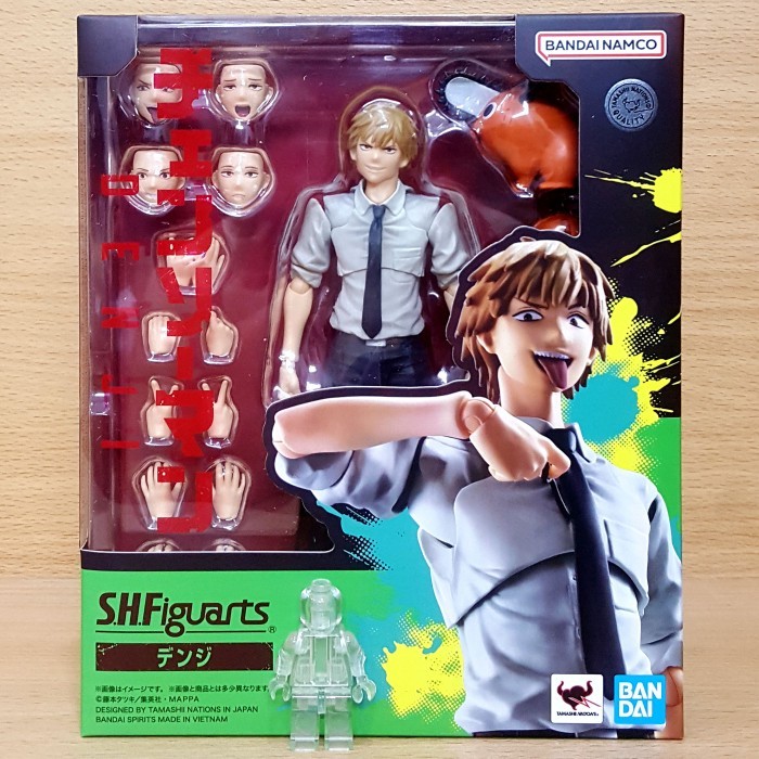 Jual S.H.Figuarts Denji & Pochita 150mm Action Figure SHF CHAINSAW MAN ...