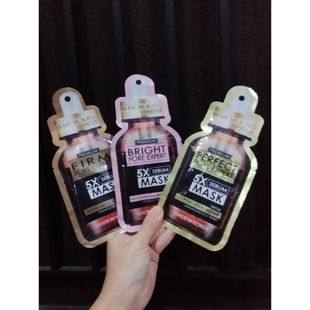 Jual Rojukiss Premium Serum Sheet Mask masker wajah | Shopee Indonesia