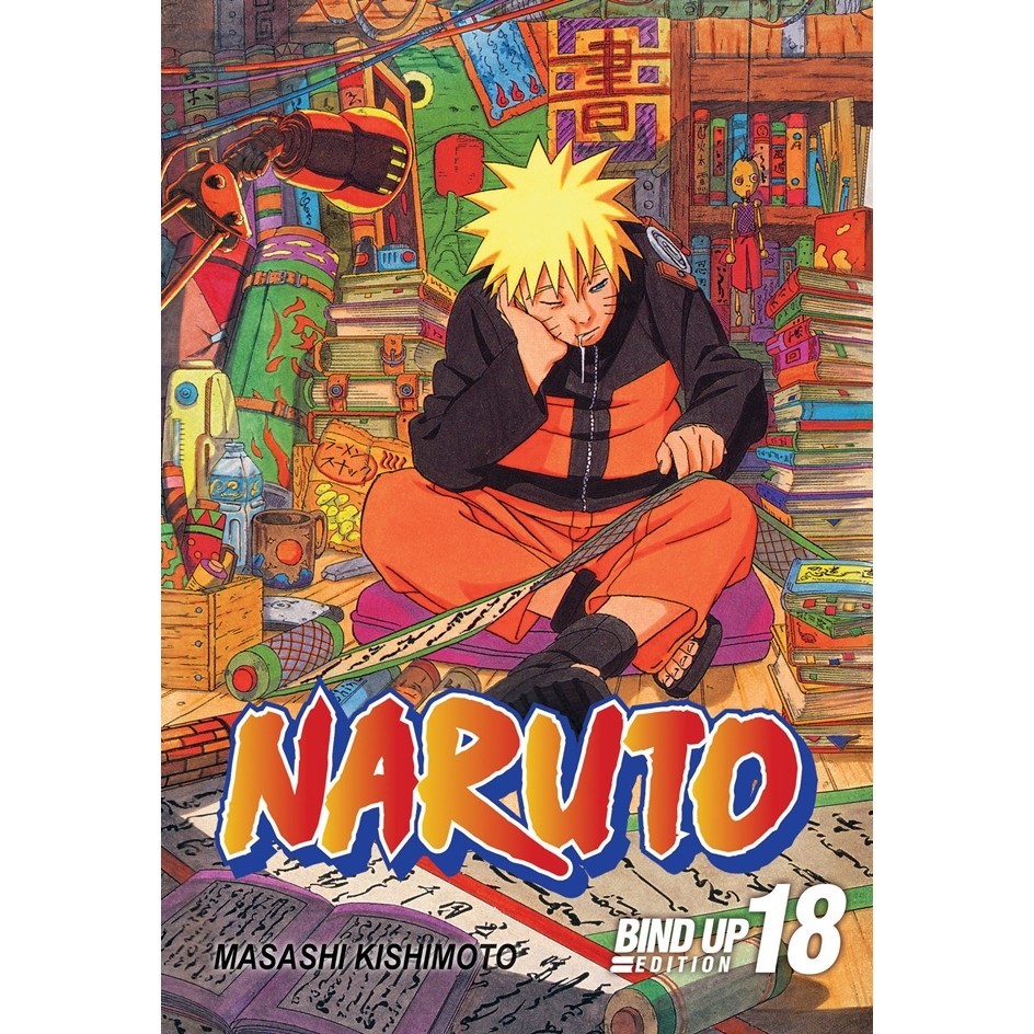 Jual KOMIK NARUTO BIND UP EDITION 18 - MASASHI KISHIMOTO | Shopee Indonesia