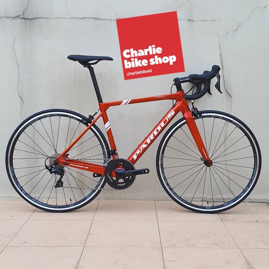 Jual Full Bike Road Bike Carbon PARDUS Robin Sport Rim Brake Golden ...