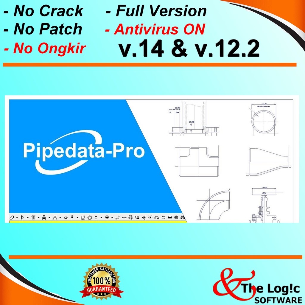 Jual PipeData Pro Full Version - Piping systems design | Shopee Indonesia