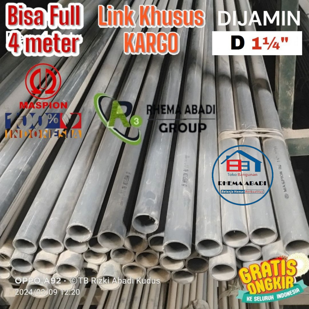 Jual Paralon 4 Inch Per Batang Terlengkap & Harga Terbaru Juni 2026 ...