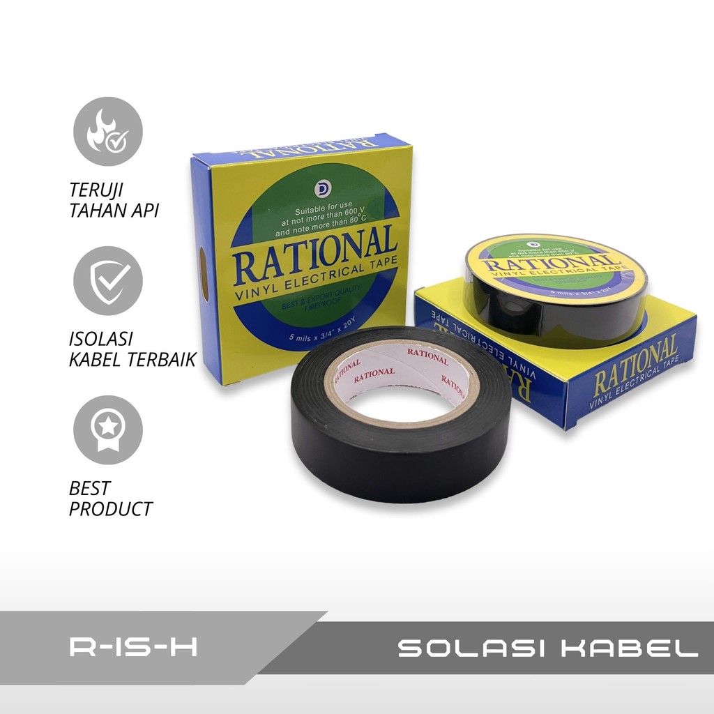 Jual TBL Isolasi Sambungan Kabel Rational / Solasi Kabel Listrik ...